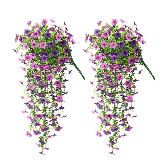 1/4PCS Daisy Artificial Flowers Hanging Vines for Wedding Arch Home Garden Wall Decoration ...