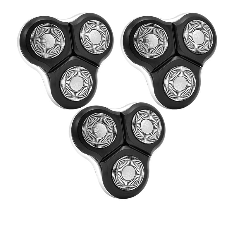 1-4PCS Replacement Men Electric Shaver Heads 3 Cutter Spare Beard Razor ...