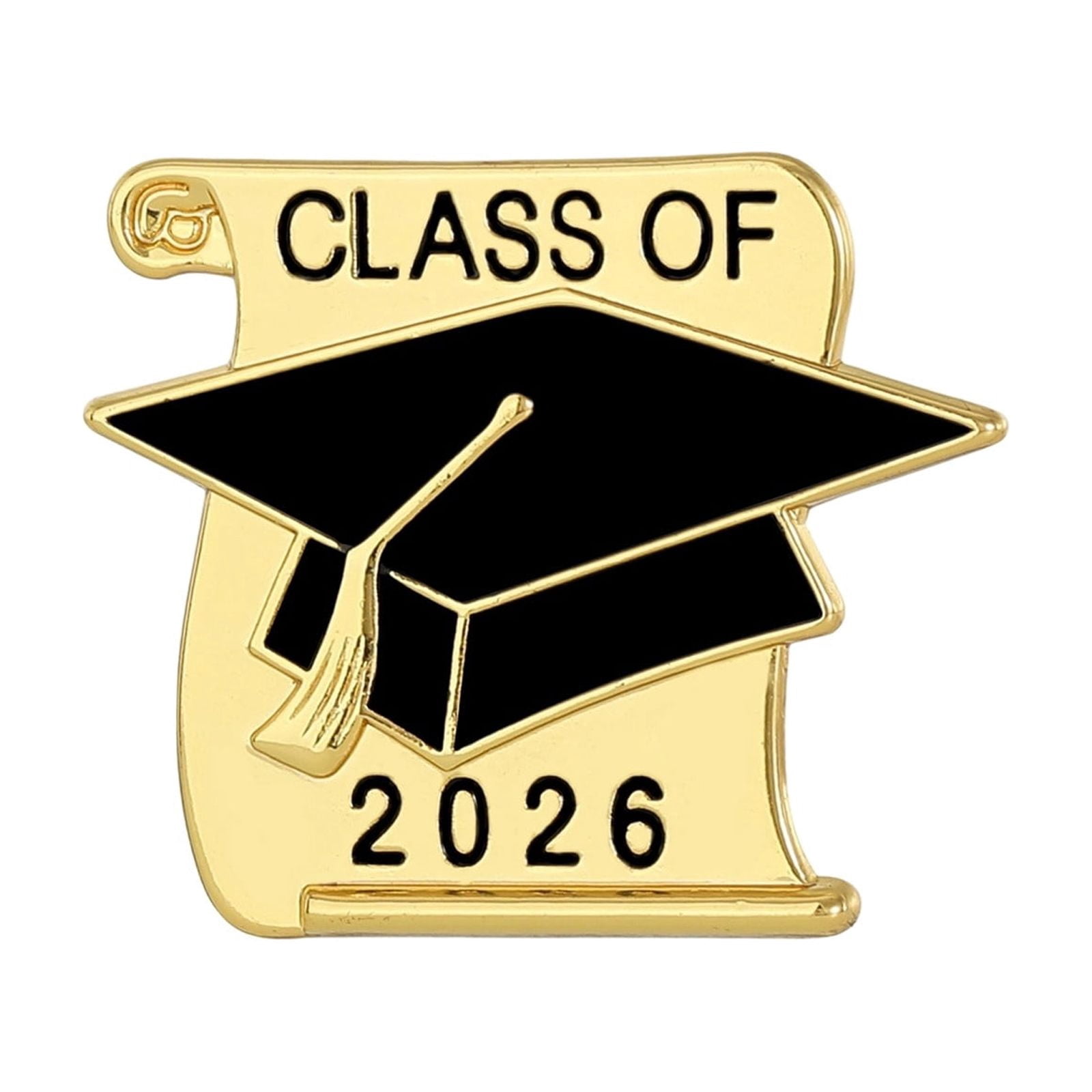 1-4Pcs 2026 Graduation Brooch Pin,Graduation Cap Enamel Badges Class of ...
