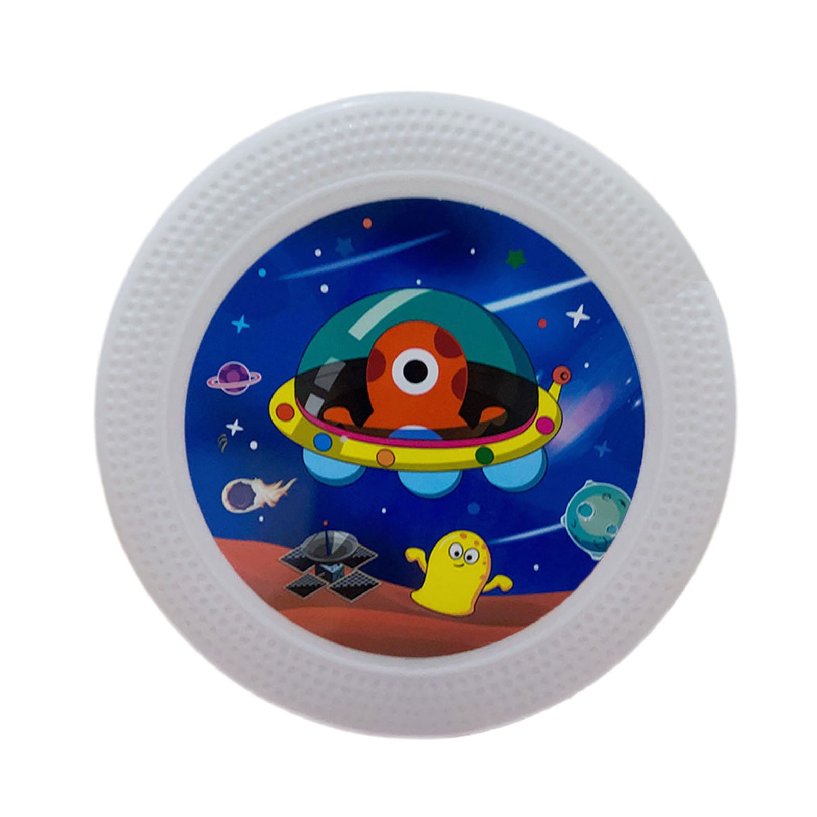 1/4Pcs 22.5CM LED Flying Disc Glow in The Dark Waterproof Battery ...