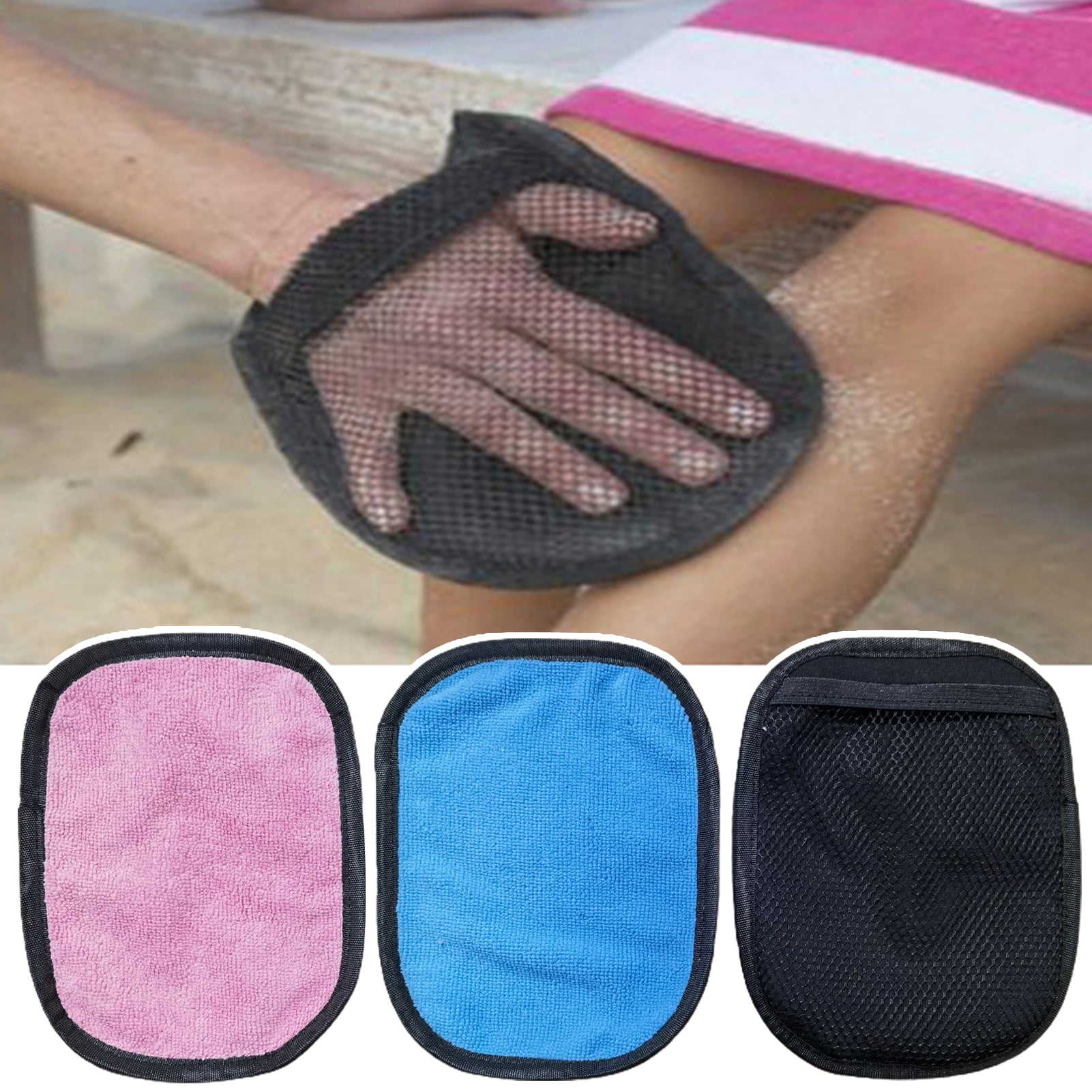 1/4Pcs Sand Remover Beach Sand Cleaner Mitts Friendly to Skin Efficient ...