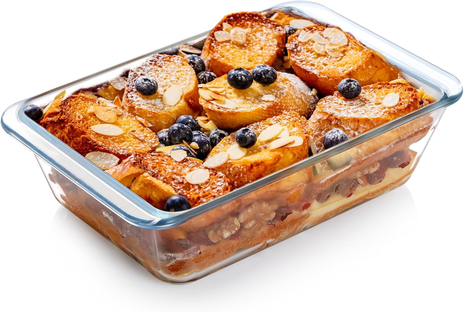 1.4QT Deep Glass Baking Dish,(8×6inches）Small Glass Baking Pan ...