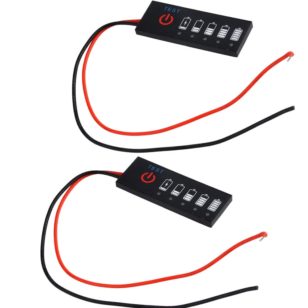 1-4S Battery Level Indicator 18650 Lipo Li-ion Capacity Tester Meter 3 ...