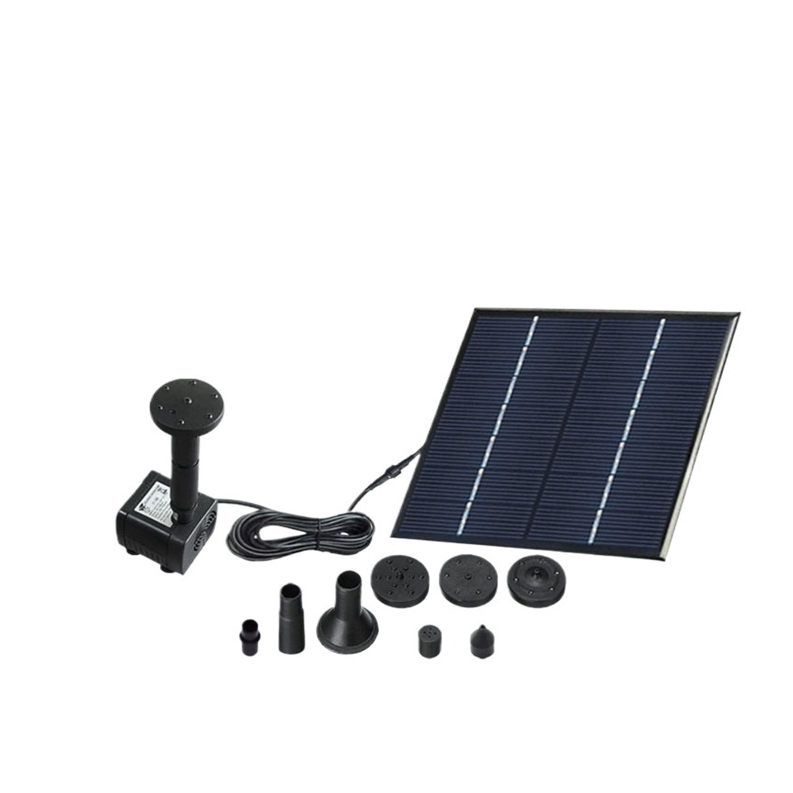 1.4W Solar Fountain Pump with Dry Run Protection Eco Garden Pond Mini ...