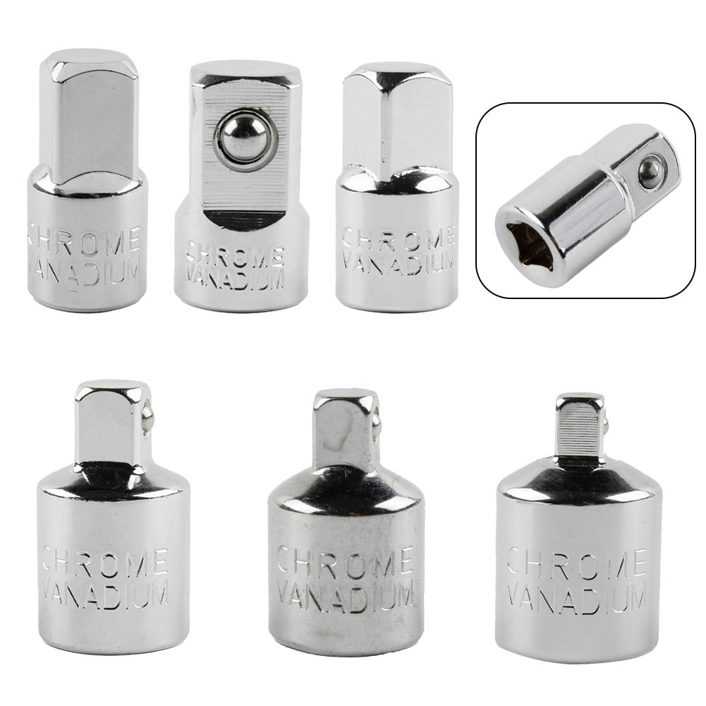 1/4in 3/8in 1/2in Drive Ratchet Socket Adapter Female To Male Converter ...