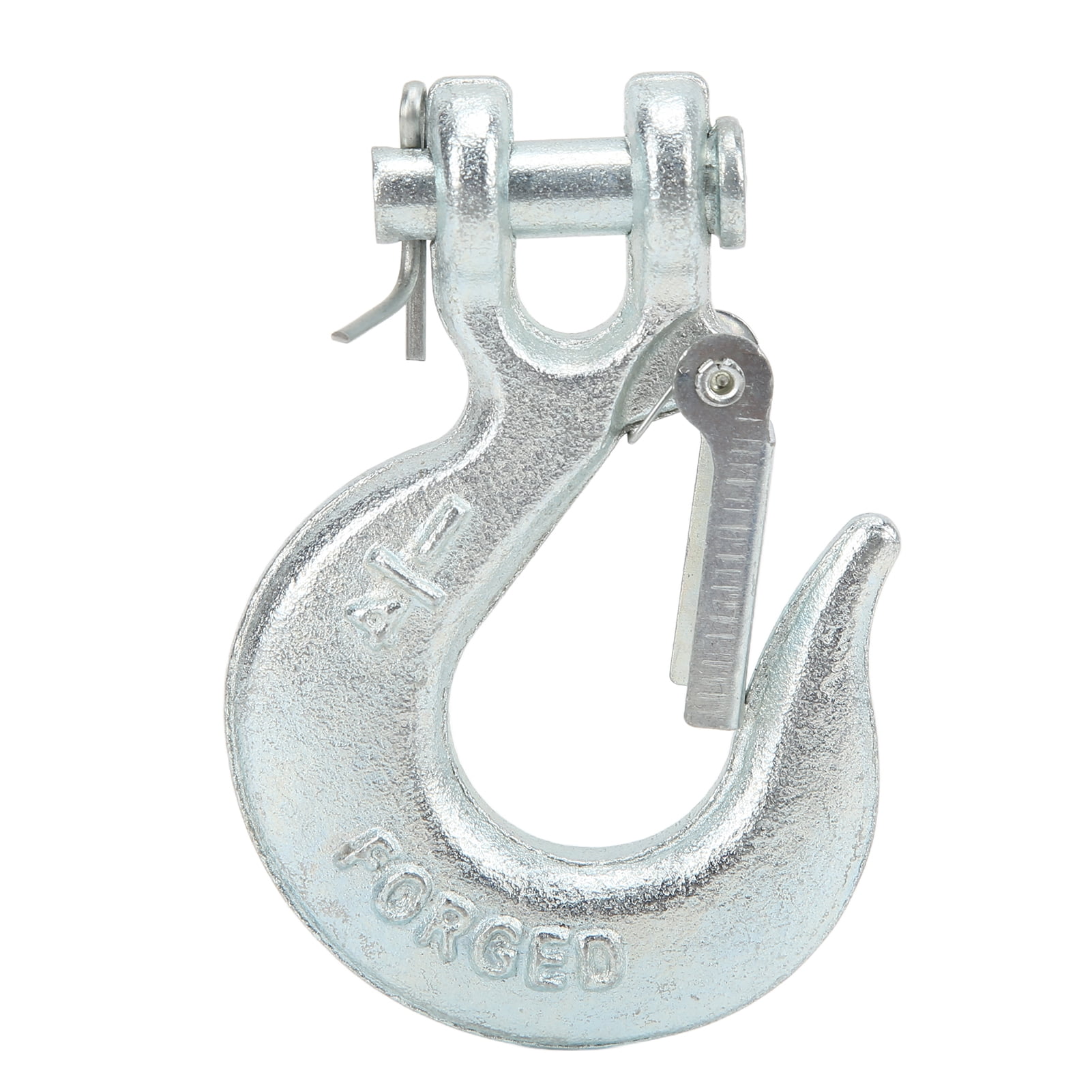 1/4in Clevis Slip Hook with Safety Latch G70 Forged Steel for Trailer ...
