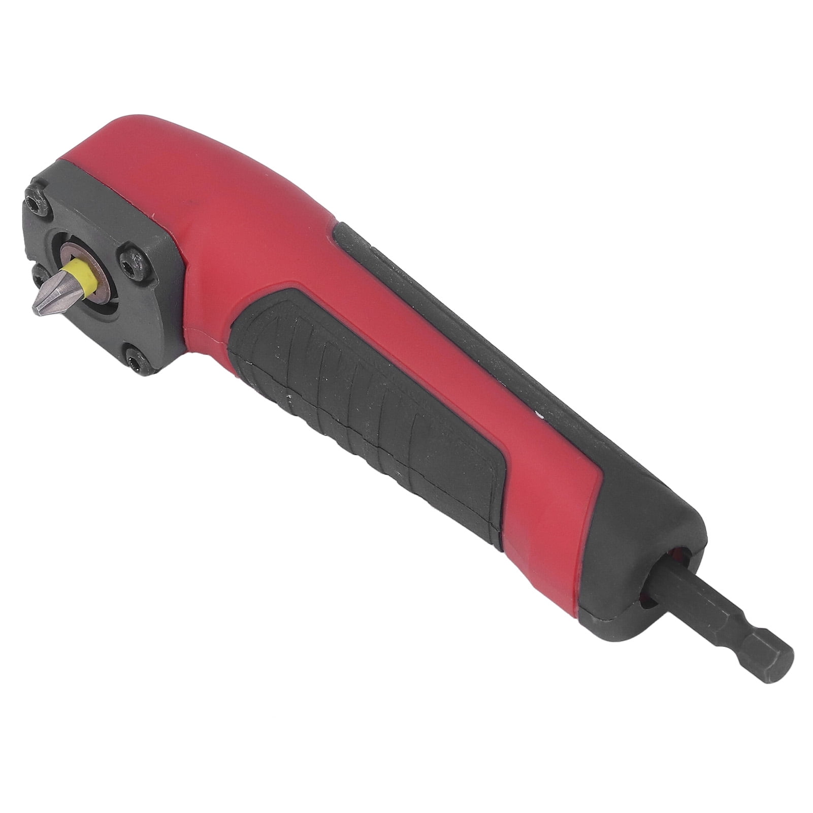 1/4in Right Angle Drill Bit Angle Adapter with Ergonomic Handle, S2 ...