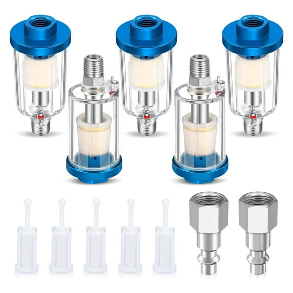 1/4inch Air Compressor Water Oil Separator Pneumatic Parts Oil Water ...