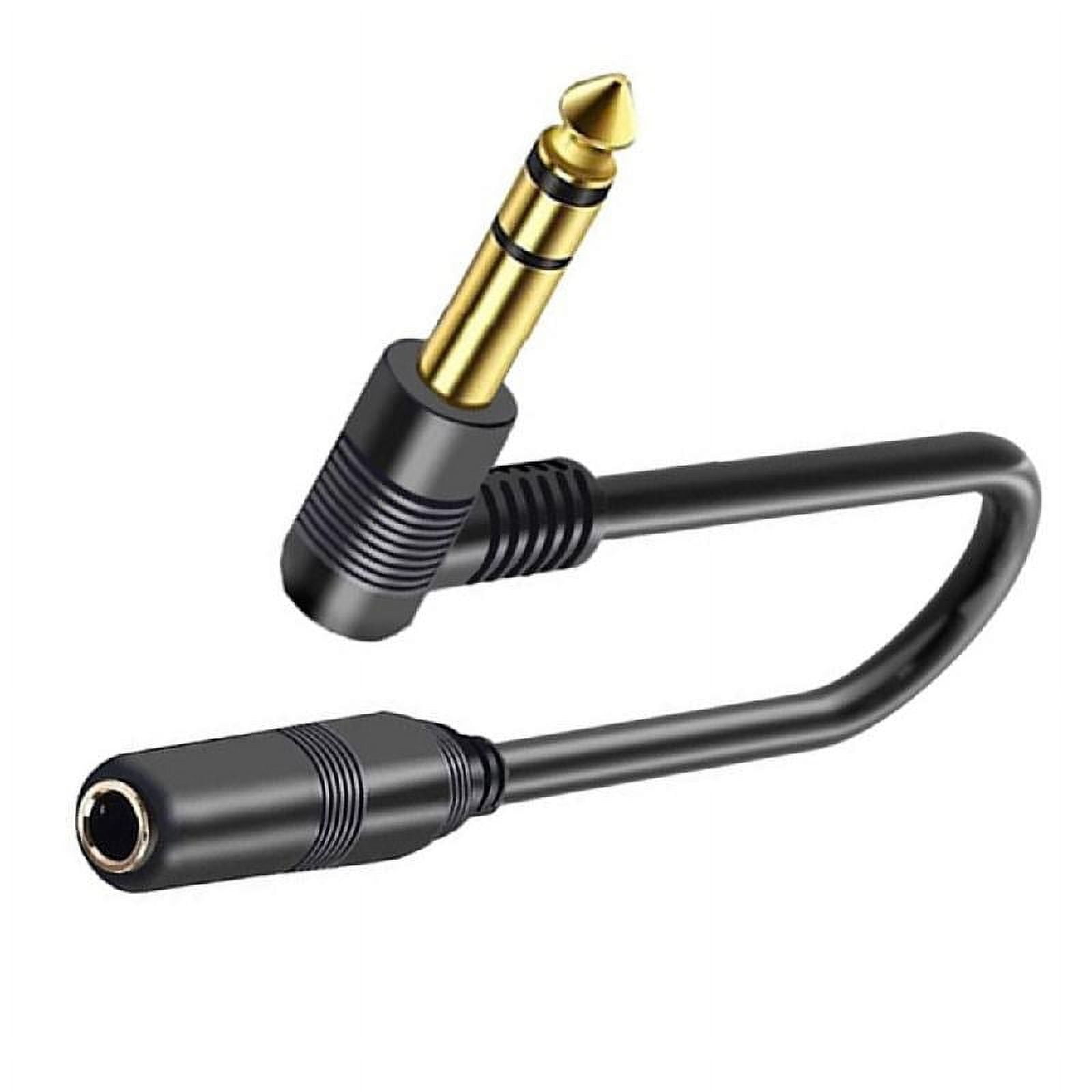 1/4inch Extension Cable,6.35mm 1/4" TRS Male to Female Stereo Adapters ...