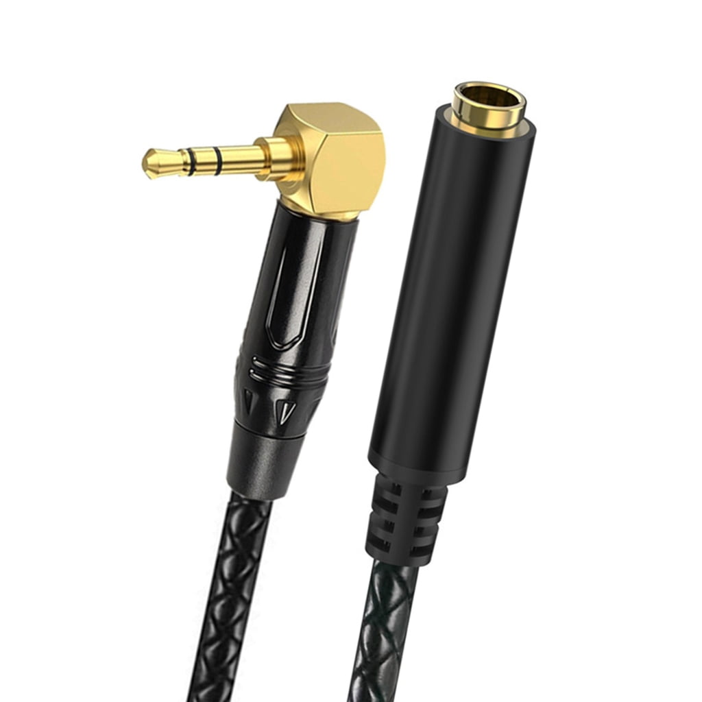 1/4inch Instrument Cable 6.35mm Female Stereo Interconnect Cord 6.35mm ...