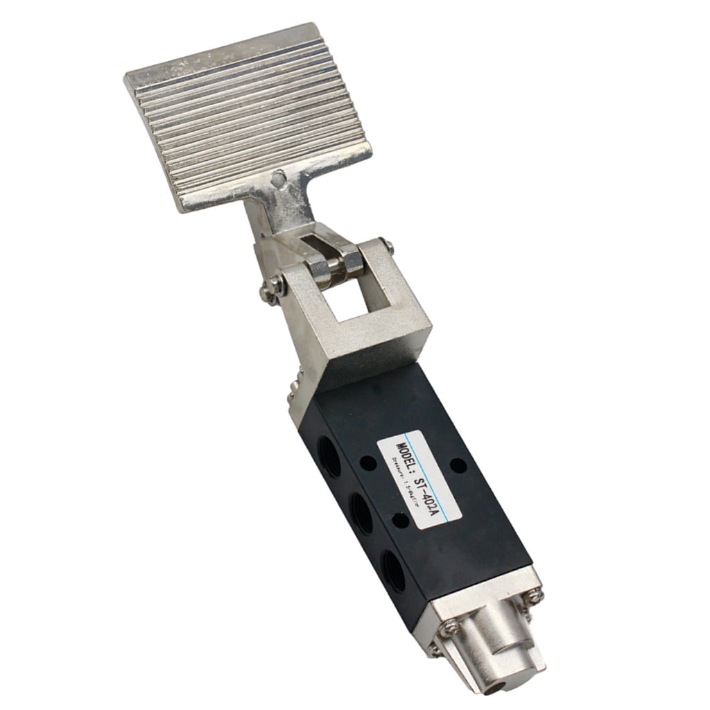 1/4inch Port Pneumatic Foot Pedal Valves 2 Position 5 Way Pneumatic Air ...