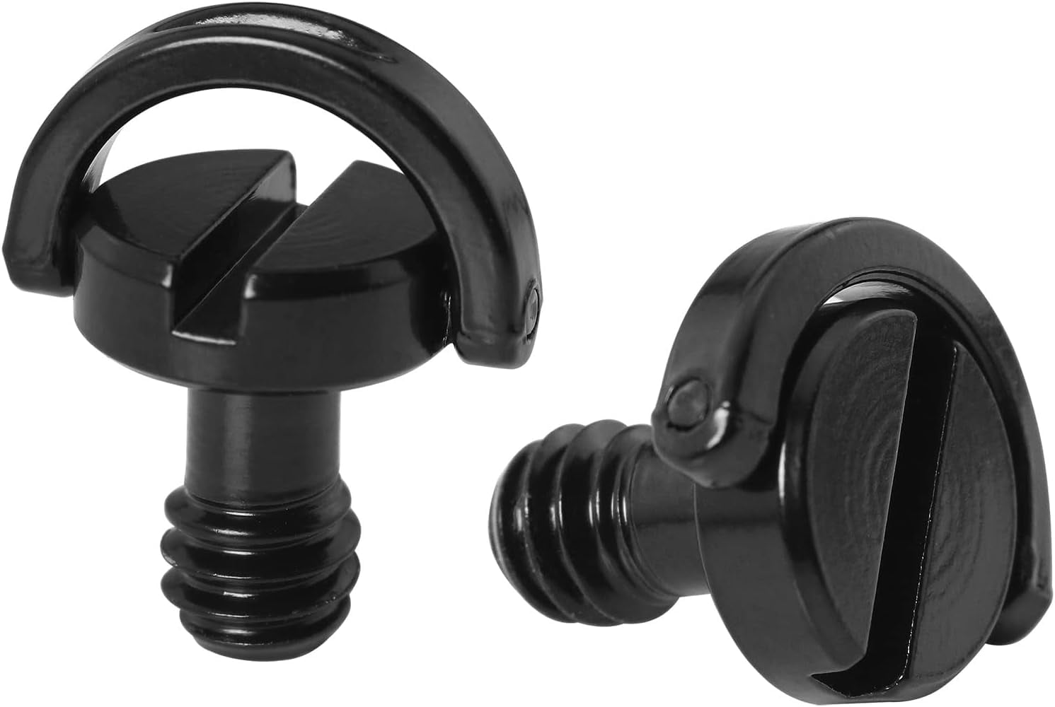 1/4inch Tripod Screw 2PCS 1/4"-20 Stainless Steel D Shaft D-Ring for ...