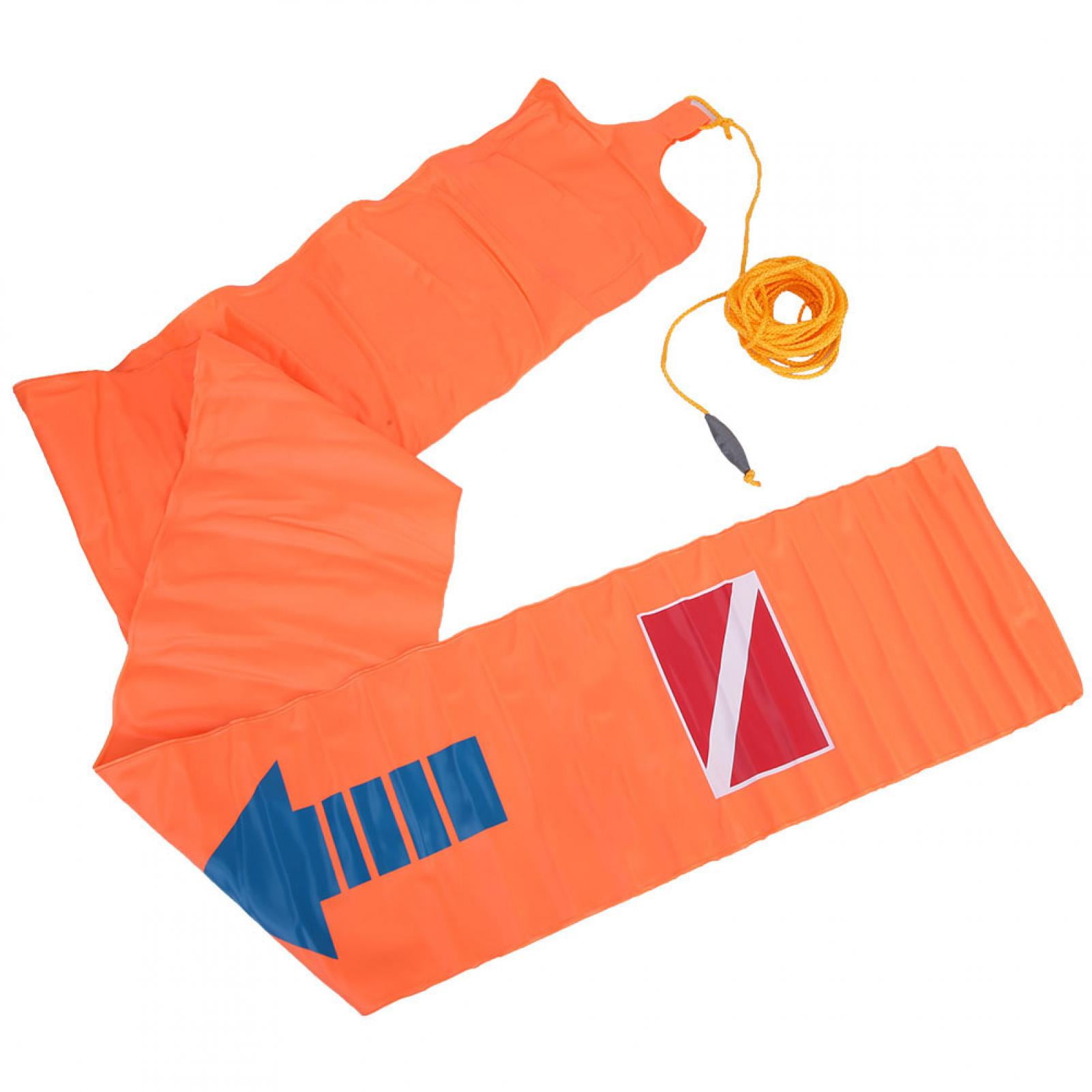 1.4m Mini PVC High Visibility Inflatable Scuba Diving Signal Marker ...