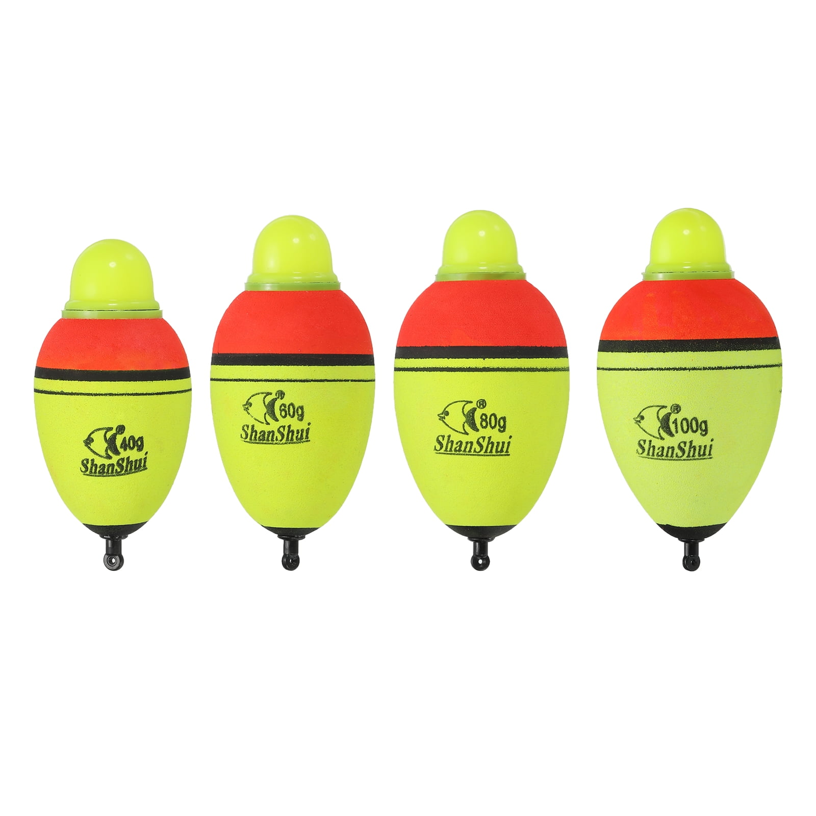 1.4oz,2.1oz,2.8oz,3.5oz Lighted Fishing Slip Bobbers EVA Light Up ...