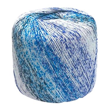 Threadart 100% Pure Cotton Multicolor Crochet Thread - Size 10 - Color ...