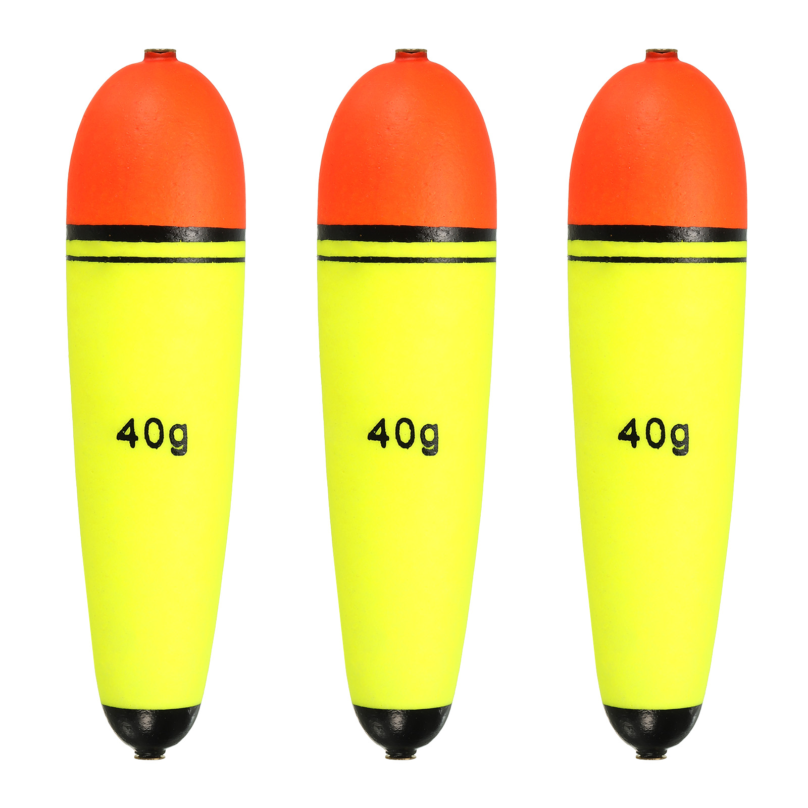 1.4oz Fishing Slip Bobbers EVA Fishing Float, Yellow, 3 Pack - Walmart.com