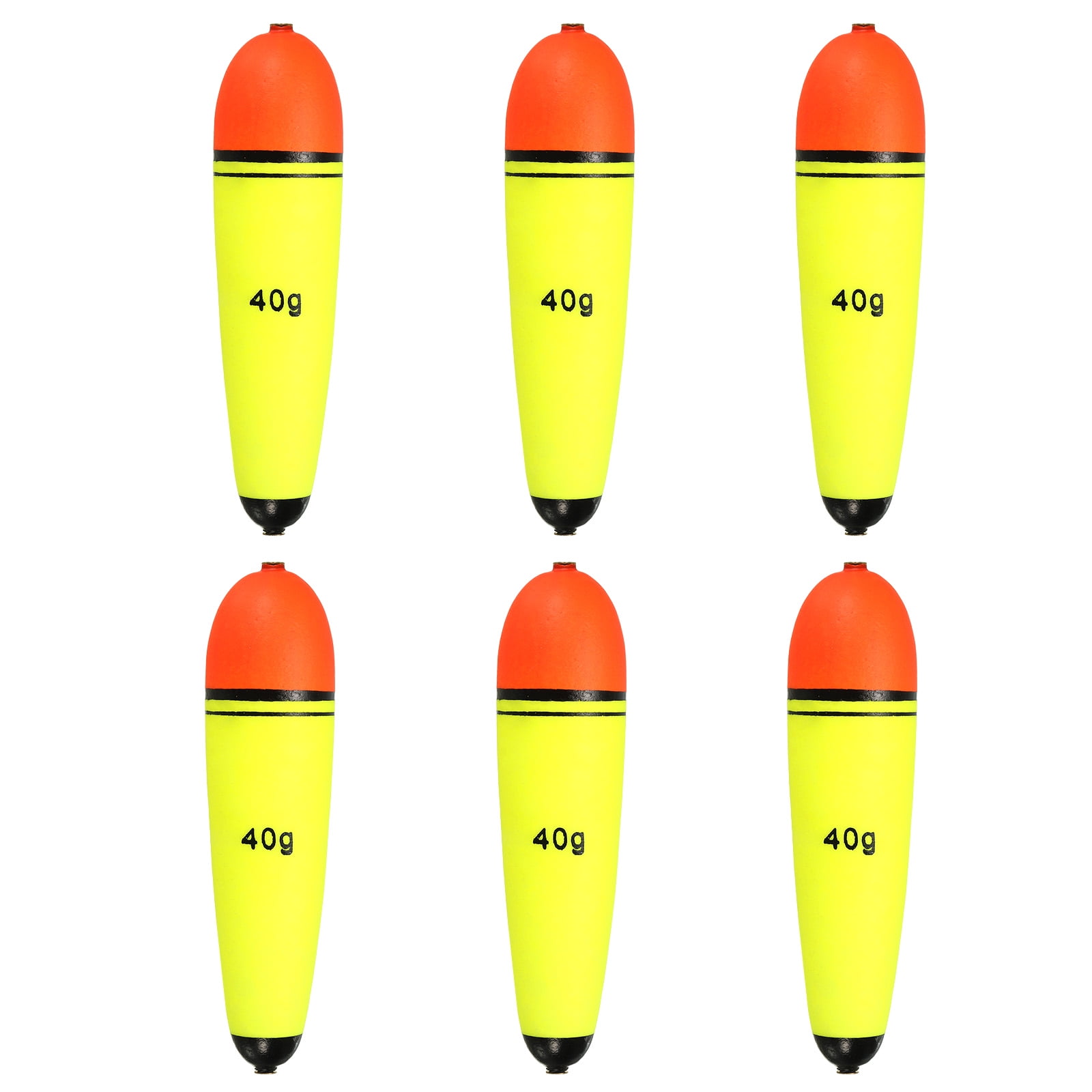 1.4oz Fishing Slip Bobbers EVA Fishing Float, Yellow, 6 Pack - Walmart.com