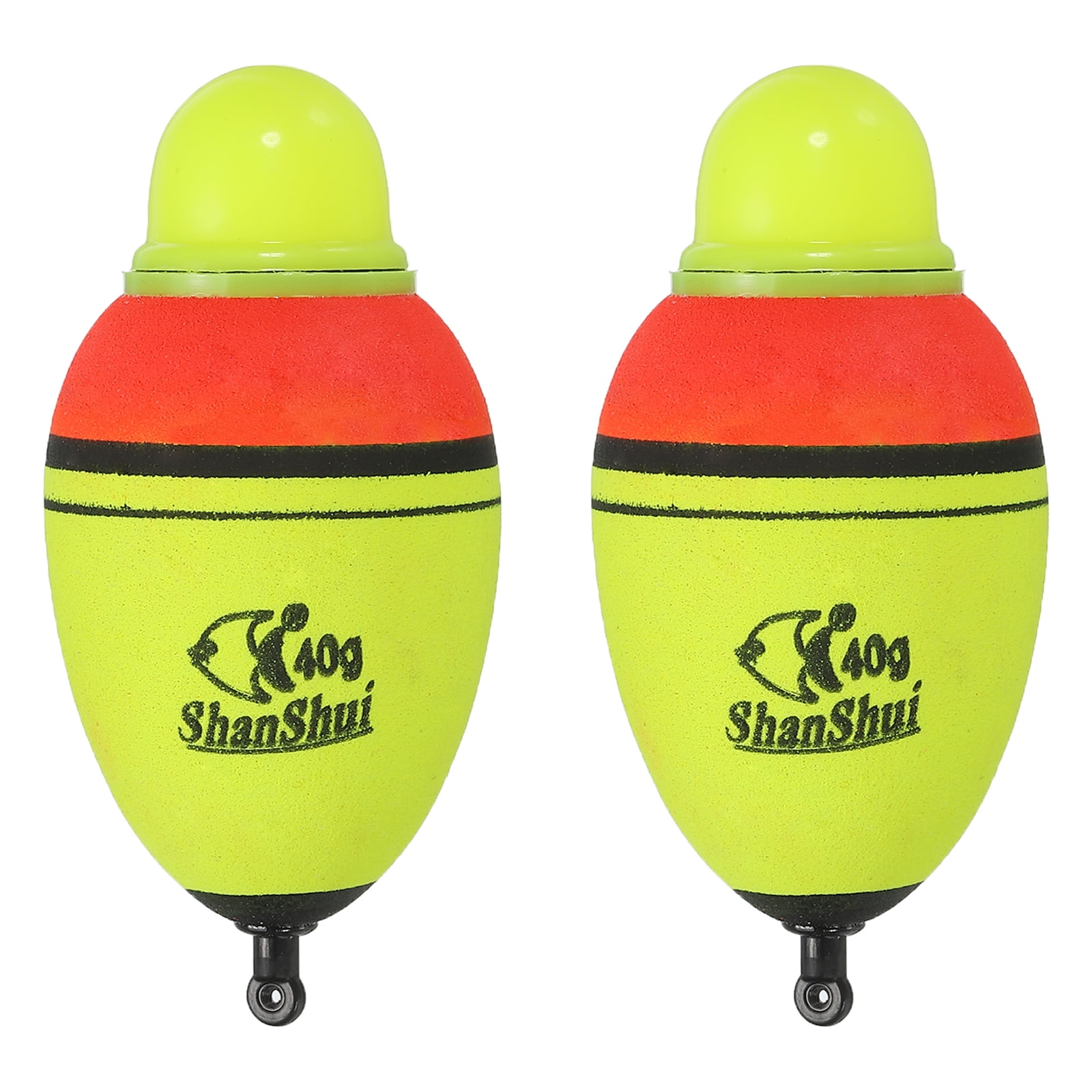 1.4oz Lighted Fishing Slip Bobbers EVA Light Up Fishing Float, Yellow ...