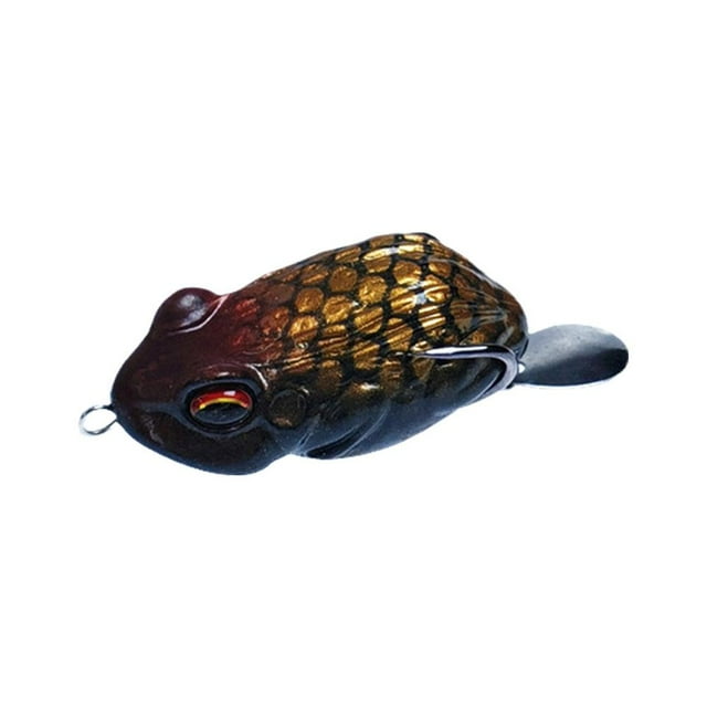 1/4pc Frog Soft Lures 5.5cm Topwater Bass Fishing lures lots Crankbaits ...