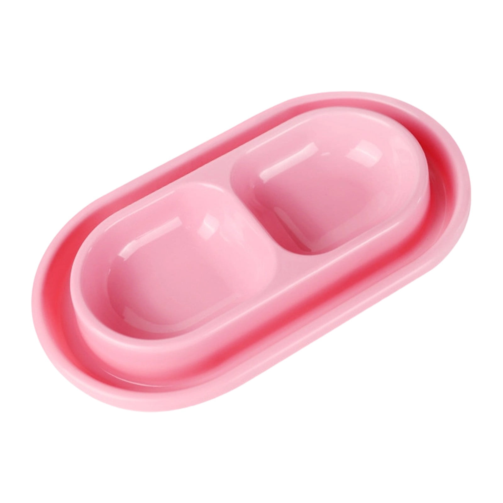 1-4pcs Cat Kitten Dish Dog Puppy Feeder Pet Bowl 3 Colors Cats ...