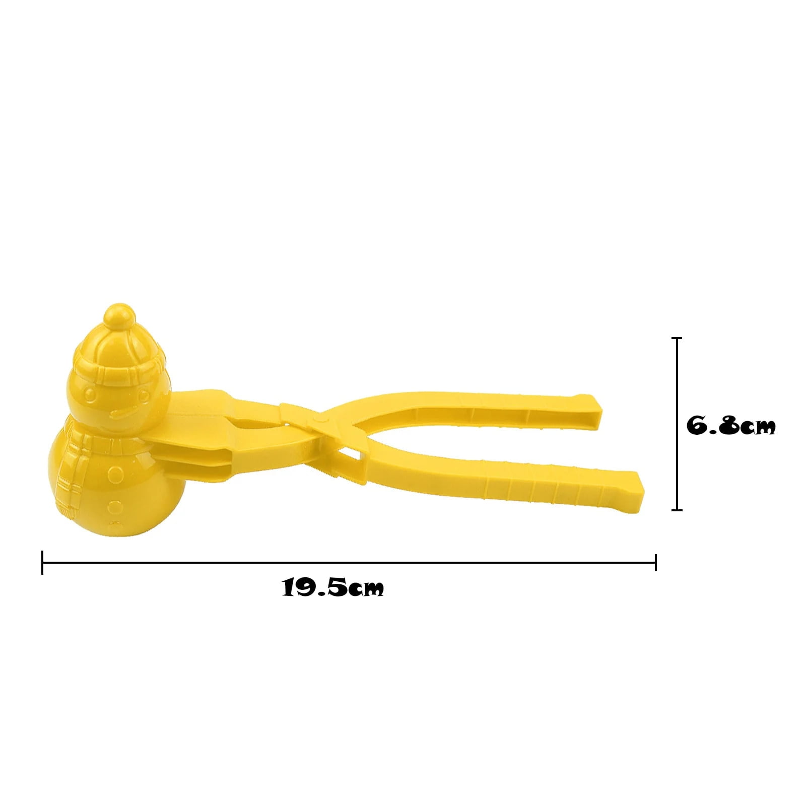 1/4pcs Snowball Clip Snow Grasping Clamps Tool Multi-shape Cartoon ...