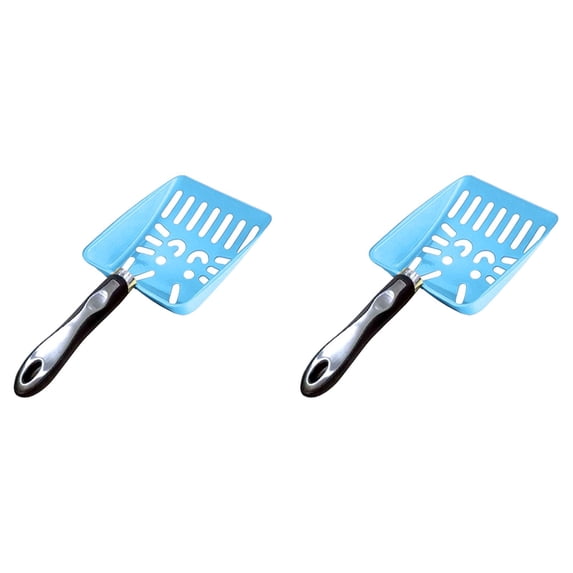 1-4pcs Stainless Steel Cat Litter Scoop with Deep Shovel Rust Resistant ...