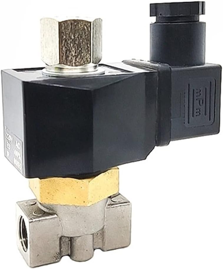 1/4quot; Normally Open 316 Stainless Steel Solenoid Valve 12V 24V 220V 24VDC 1Pcs - Walmart.com