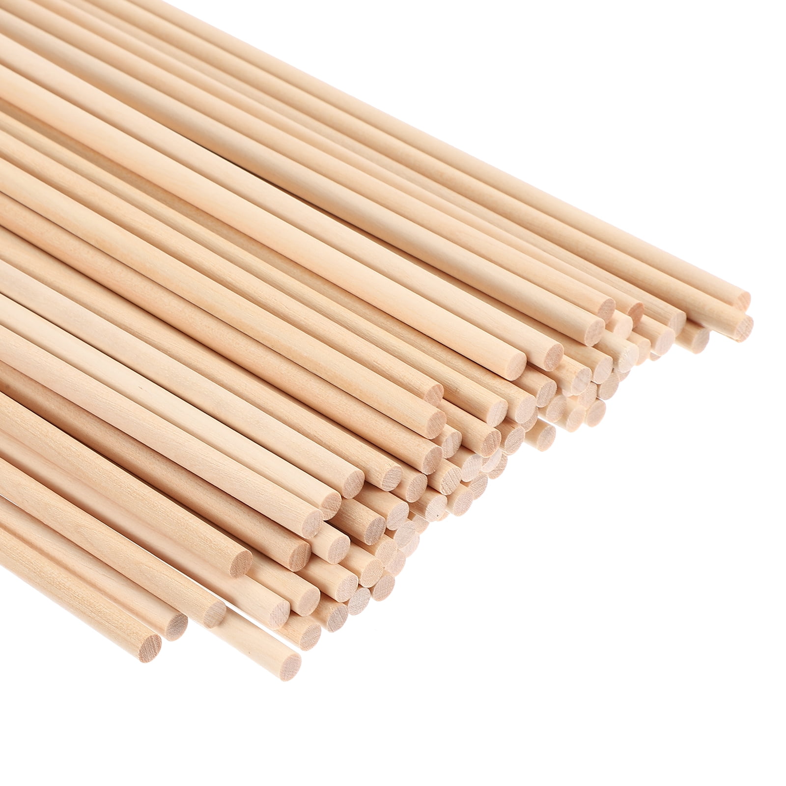 1/4x3.94inch Wooden Dowel, 240 Pcs Dowel Rod Wood Dowels Wood Sticks ...