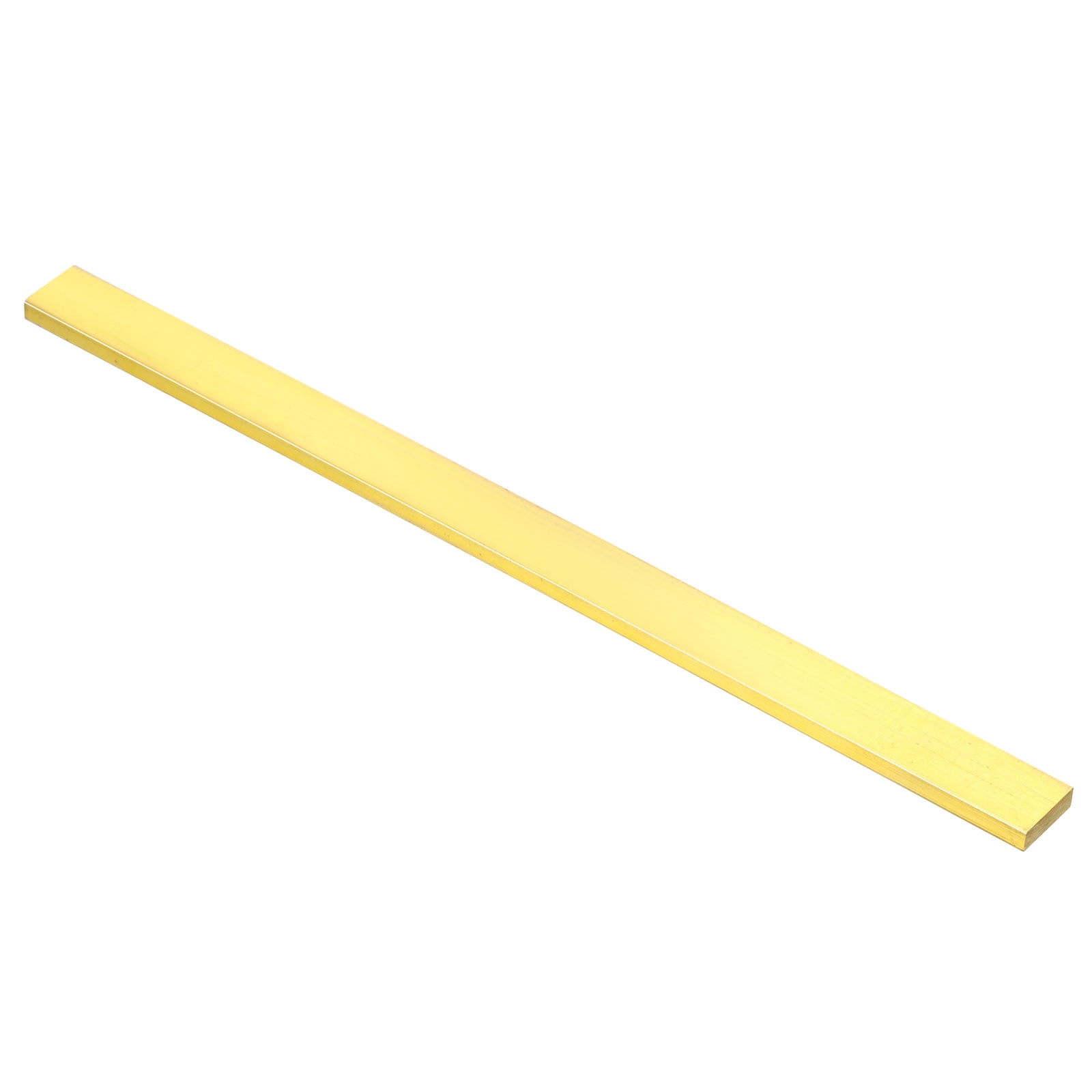 1/4x4/5x12" H59 Brass Flat Bar, Solid Flat Mill Stock, Brass - Walmart.com