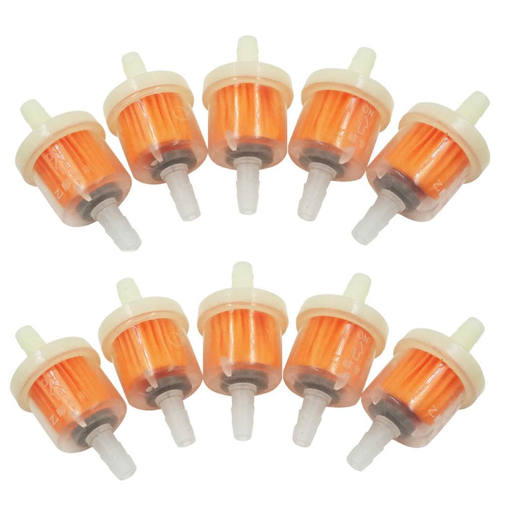 1/5/10pc Inline Gas Fuel Filter For Small Engine Lawn Universal Garden ...