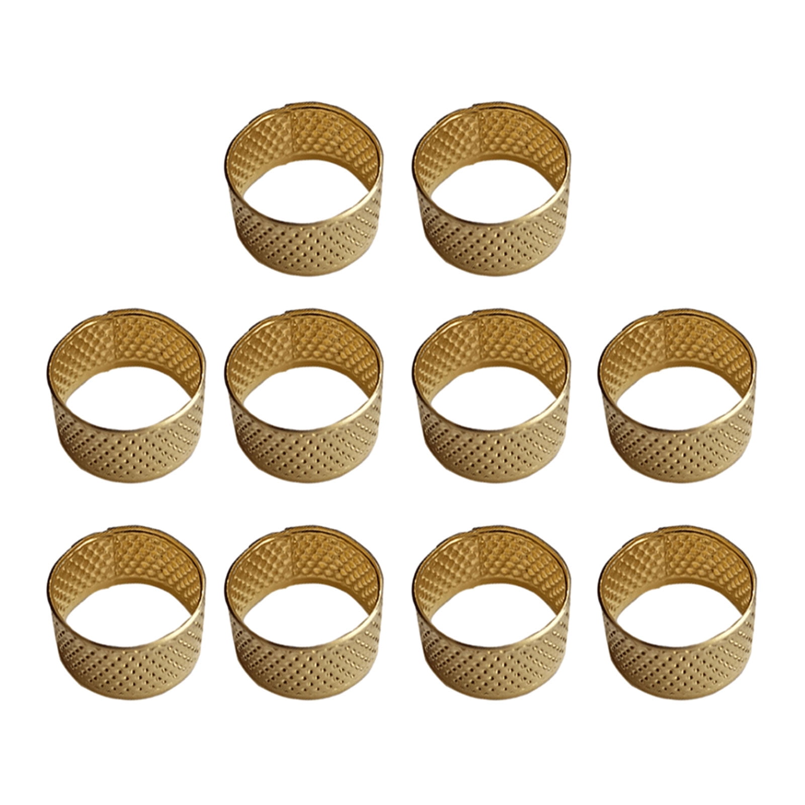 1/5/10pcs Thimble Finger Protector Needle Rings Handworking Needle ...