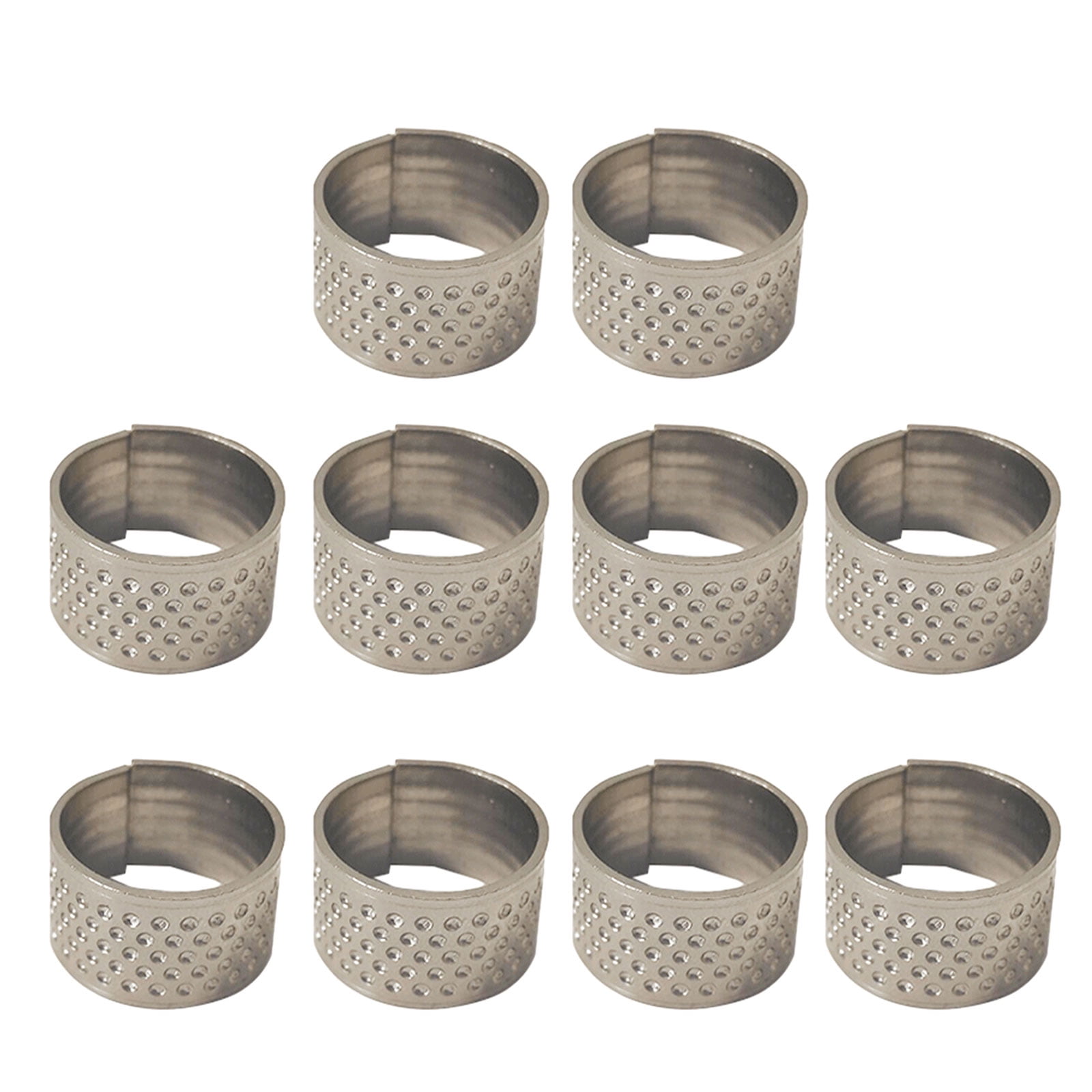1/5/10pcs Thimble Finger Protector Needle Rings Handworking Needle ...