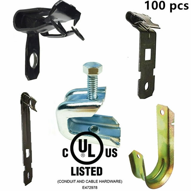 1-5/16″ Multi-Purpose Data Cable J-Hooks for Vertical Wall Mounting ...