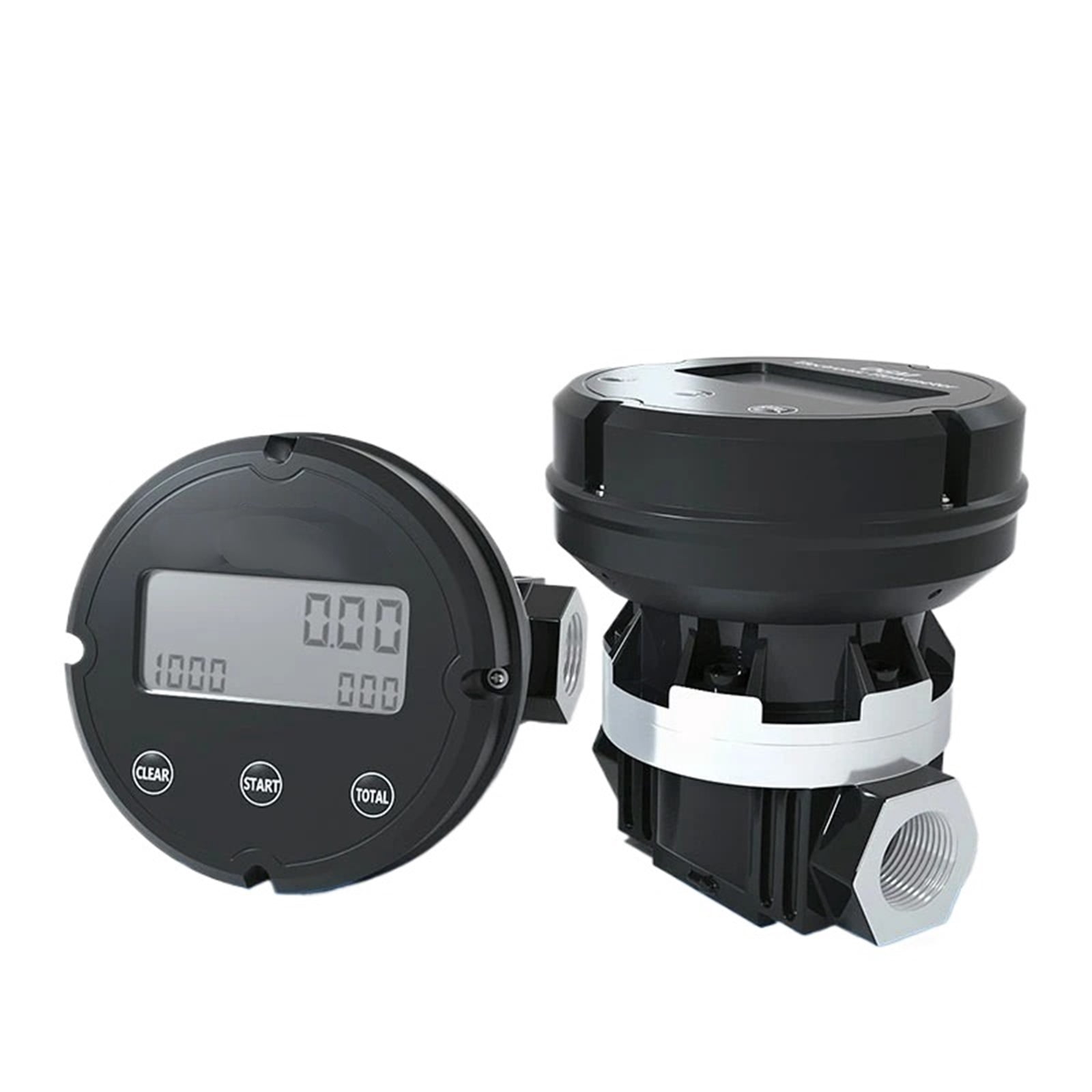 1.5 2 1 inch Flow Meter High Precision Electronic Gear Flowmeter ...