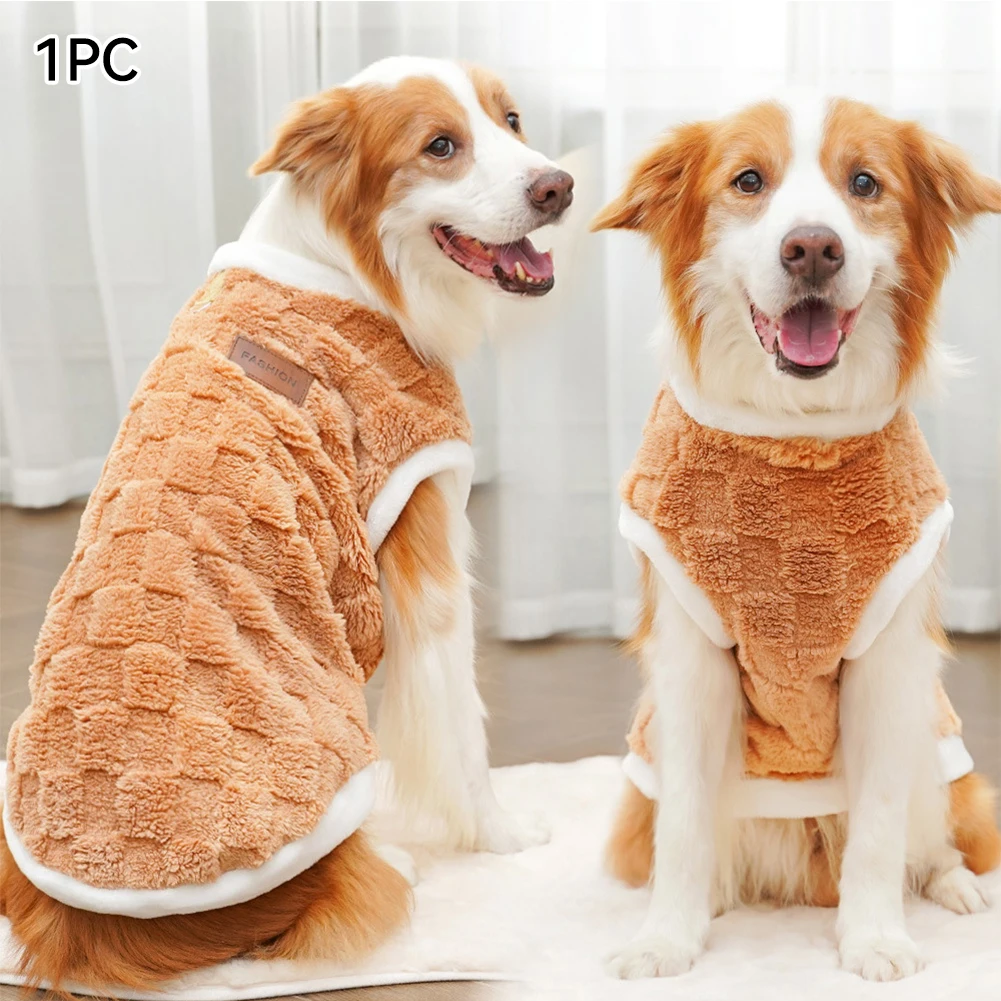 1.5-25kg Flannel Dogs Clothes Winter Warm Sweater Pet Clothing Golden ...