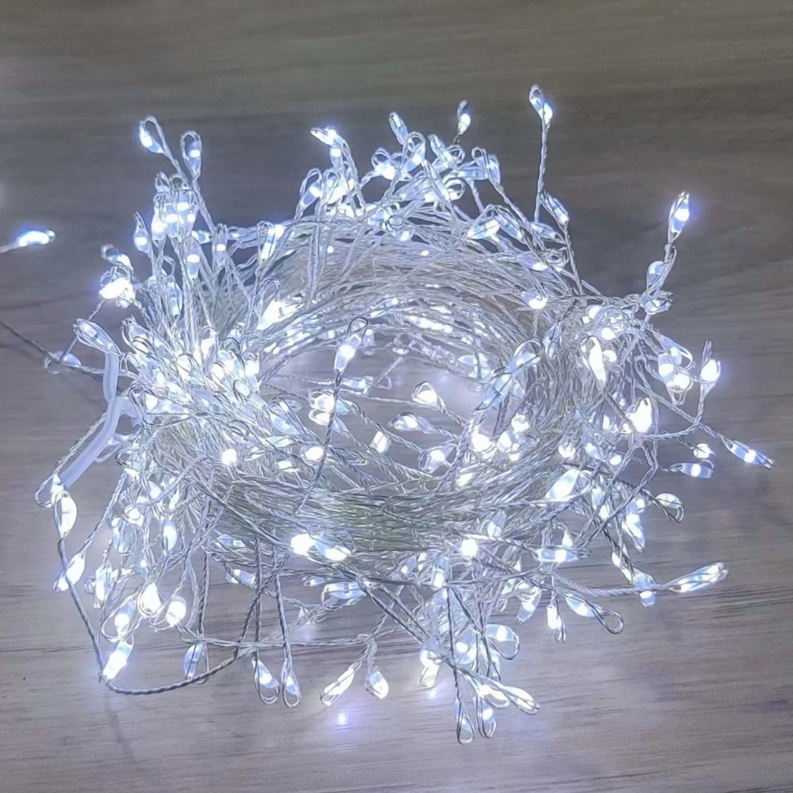 1.5/3/6M Firecracker LED String Lights Remote Control USB Fairy Lights ...