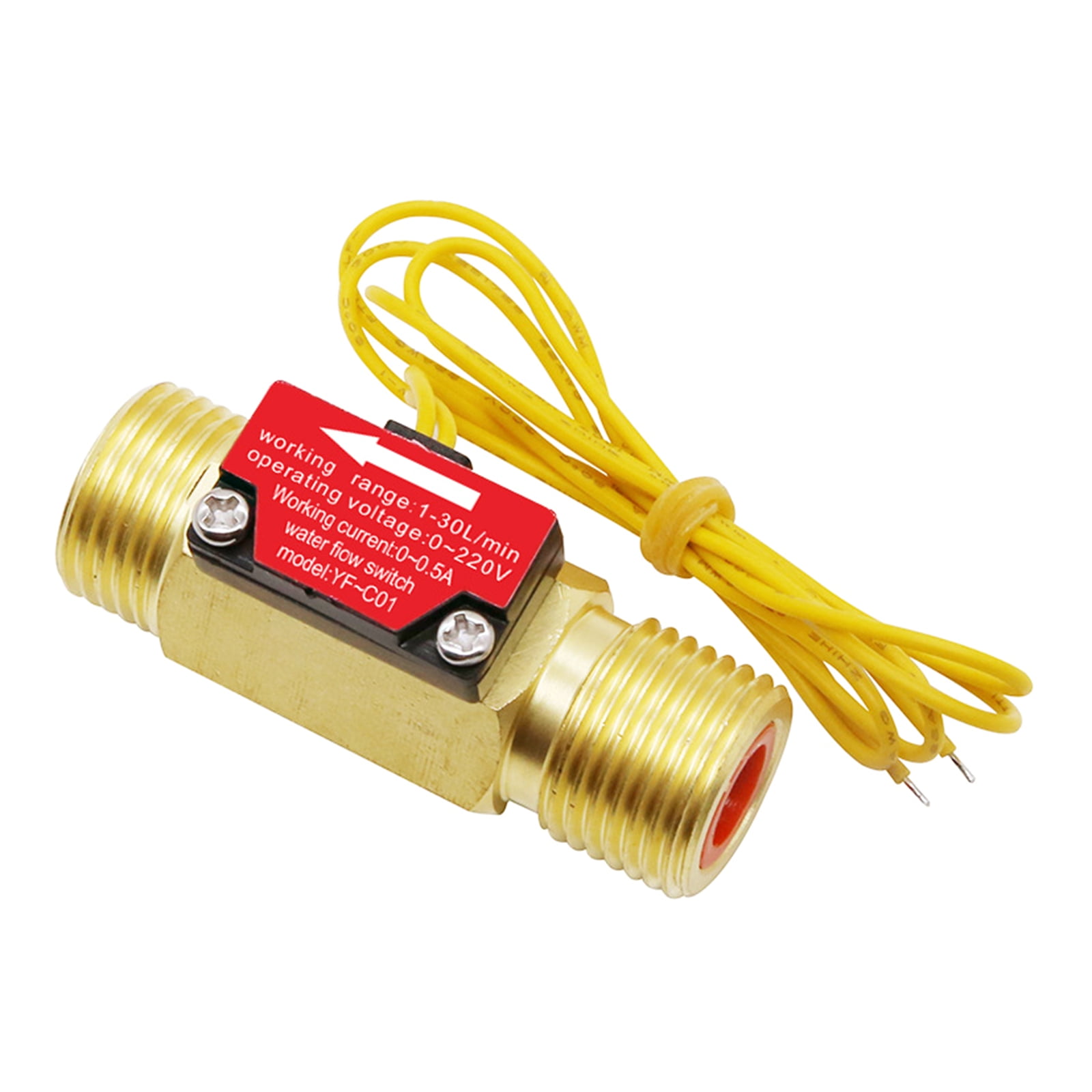 1.5-30L/Min Hall Effect Liquid-Water Male Thread G1/2'' 4 Points ...
