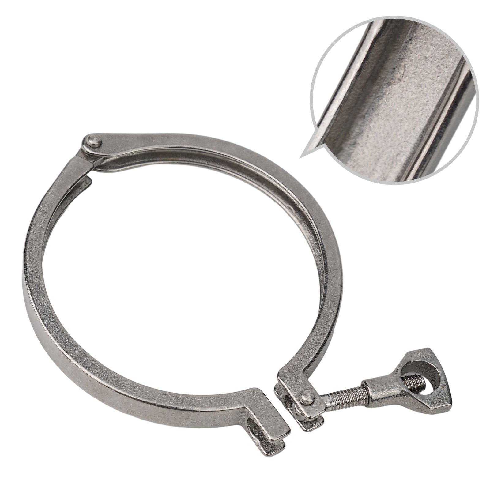 1.5-4inch Stainless Steel Drive Hose Clamps Sanitary Tri Clamp Clamps Clover Clamp Quick ...