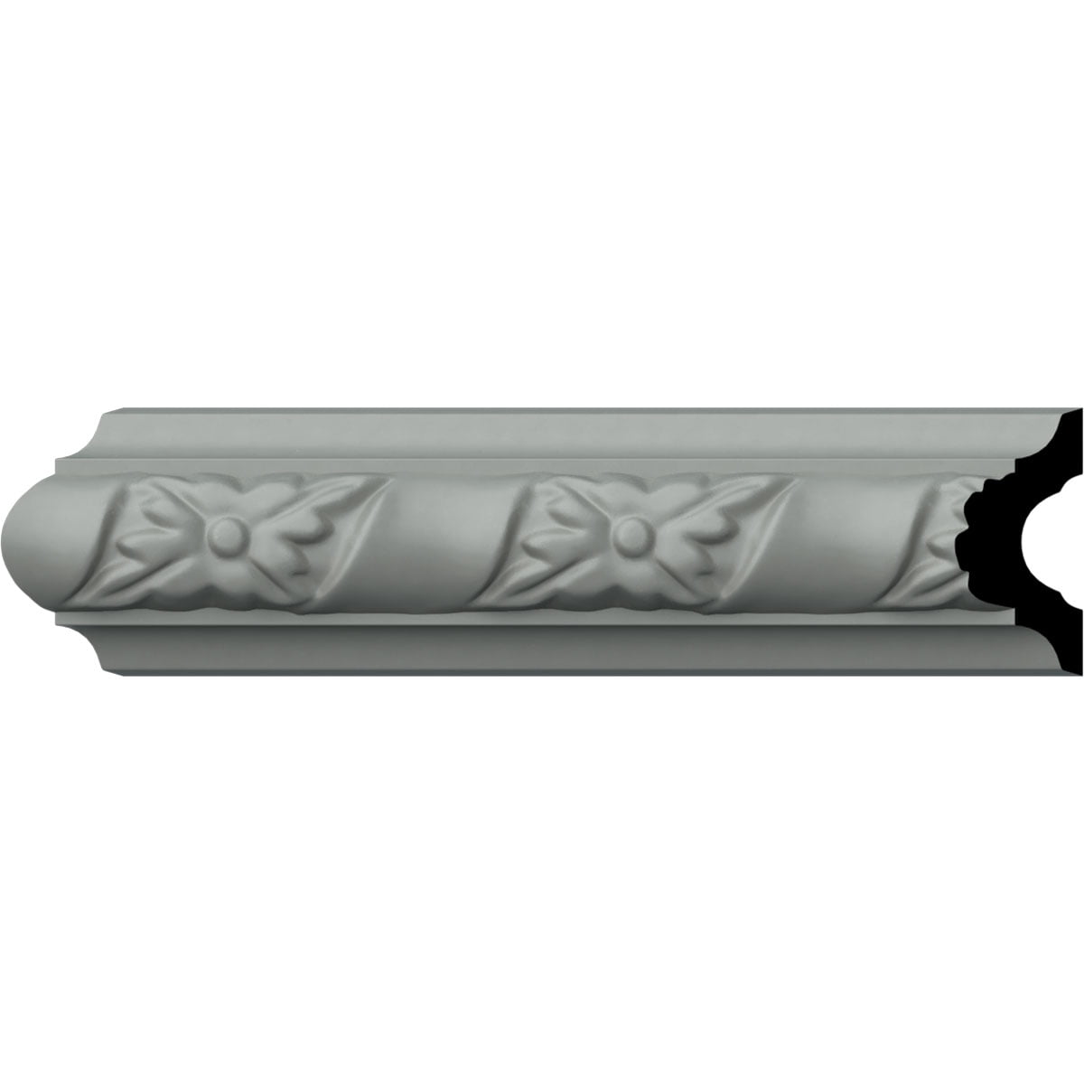 1 5/8"H x 3/4"P x 94 1/2"L, (2 3/8" Repeat), Kendall Panel Moulding ...