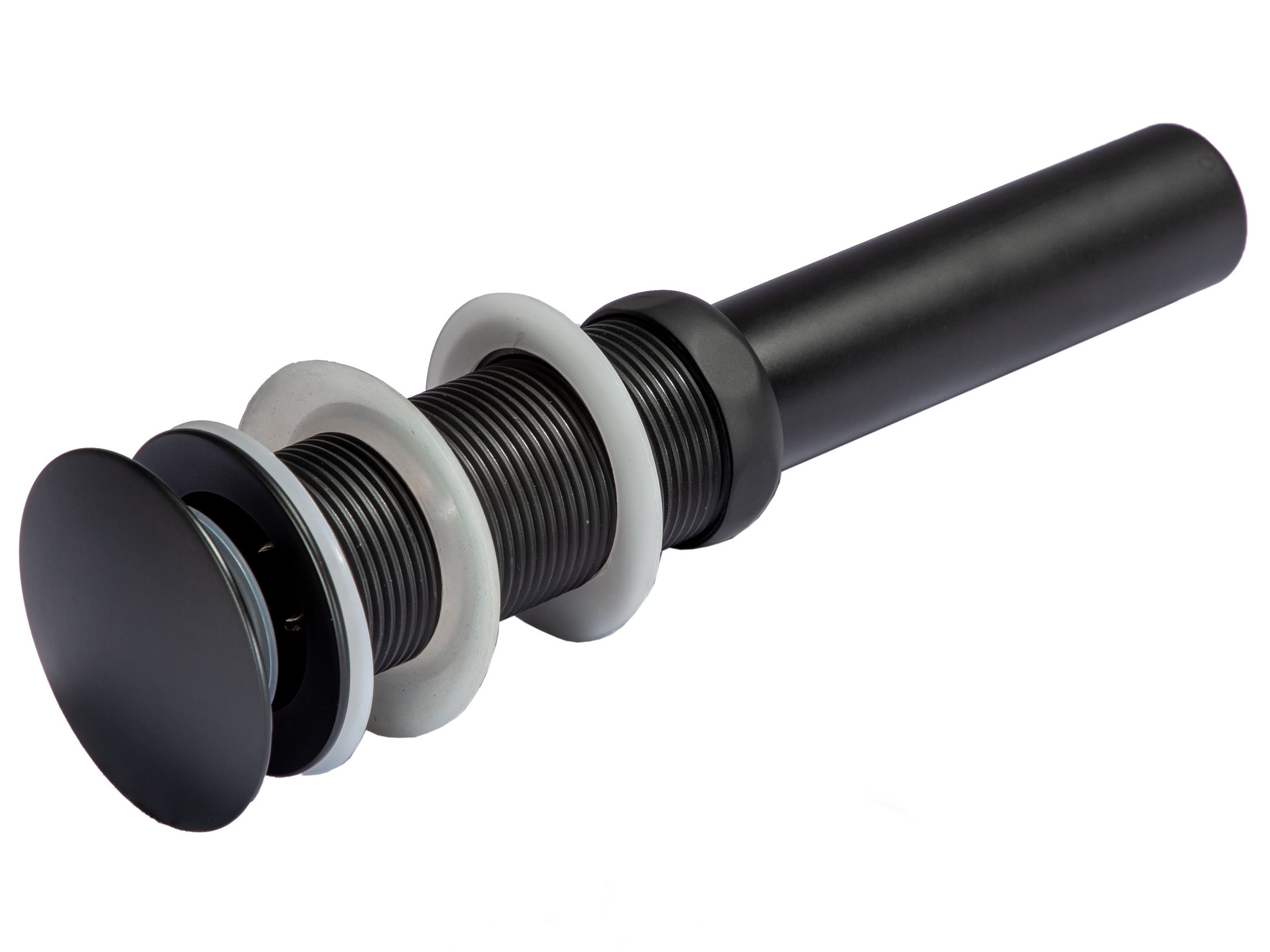 1 5/8" Umbrella Pop Up Drain - Matte Black Finish - Walmart.com