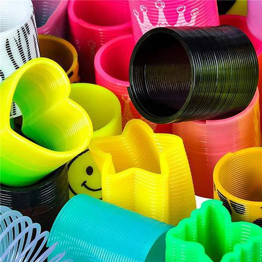 1.5” Coil Spring Assortment- 72 Pieces Slinkys - Party Favors, Gift ...