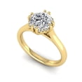 1.5 Ct Lab Grown Diamond Ring for Women, IGI Certified E Color VS1 ...