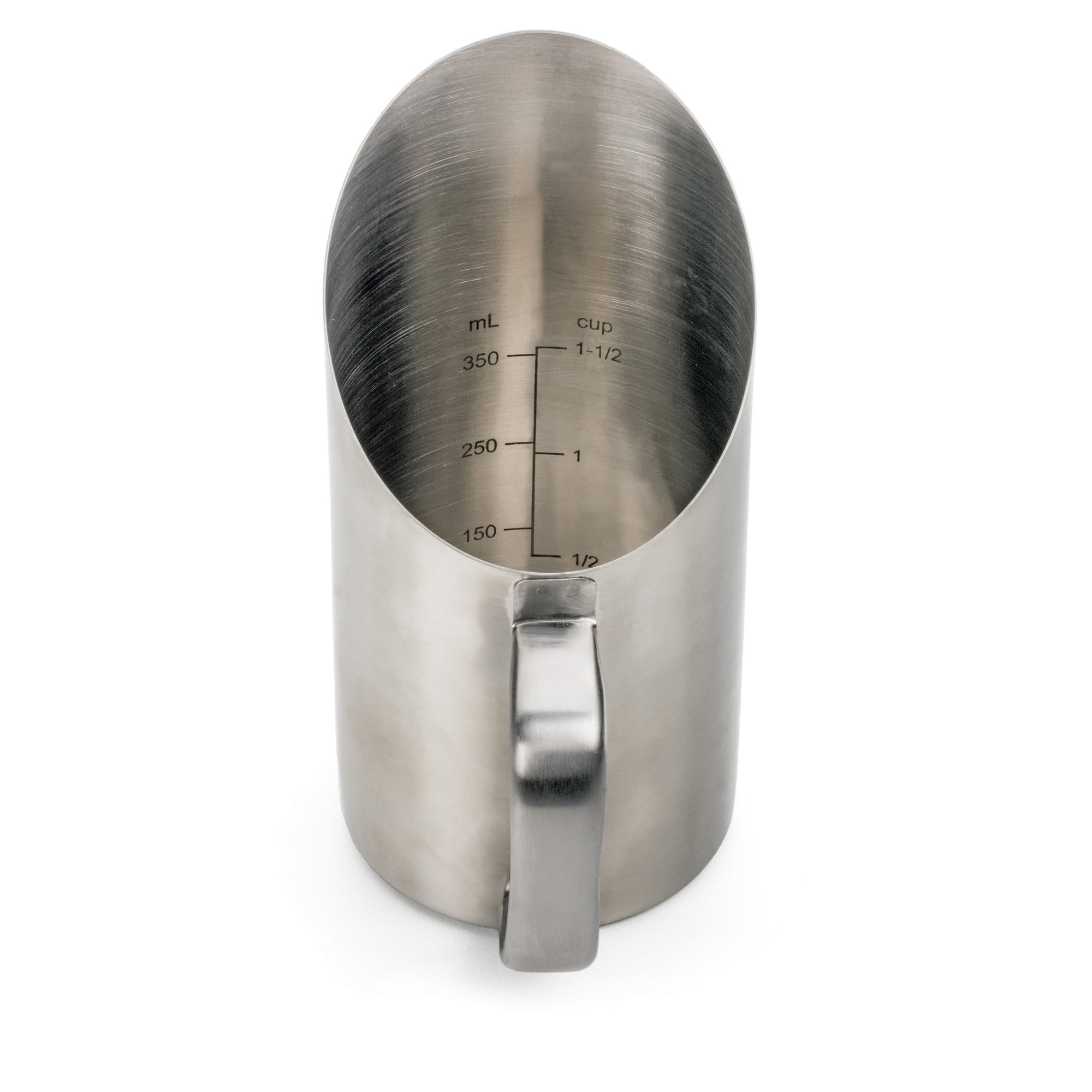 1.5-Cup Stainless Steel Measuring Scoop - Walmart.com