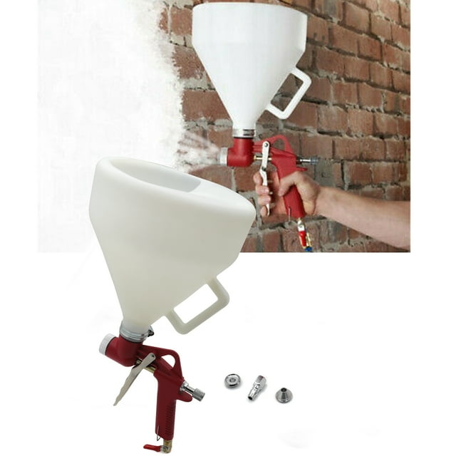 1.5 Gallon Air Hopper Spray Paint Gun Texture Wall Painting Sprayer W ...