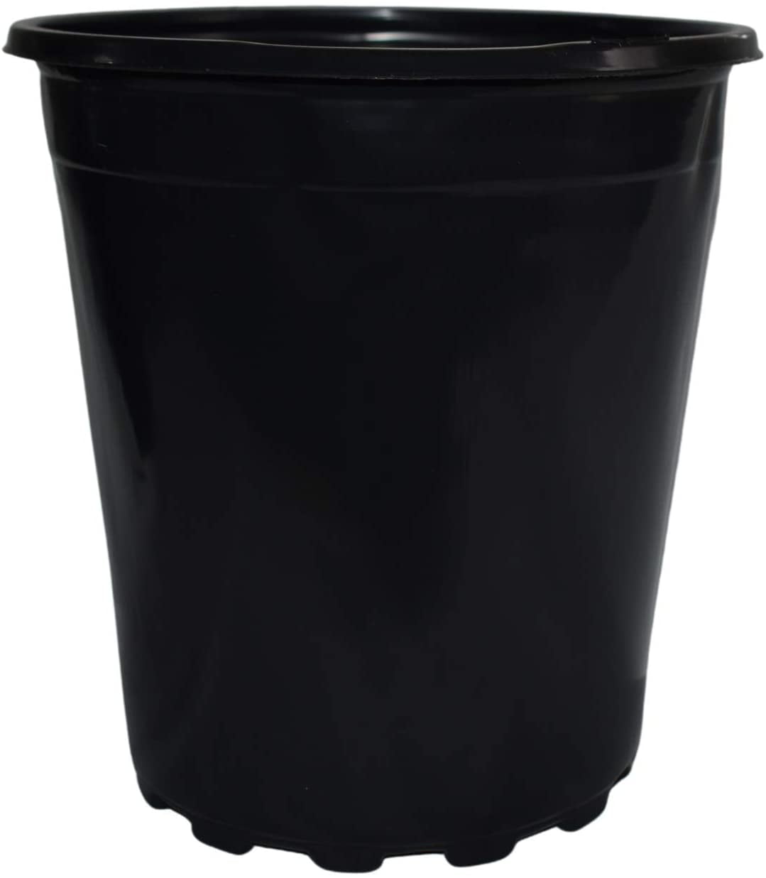1.5 Gallon Black Plastic Nursery Pot (Trade 2 Gallon Size) (100 ...