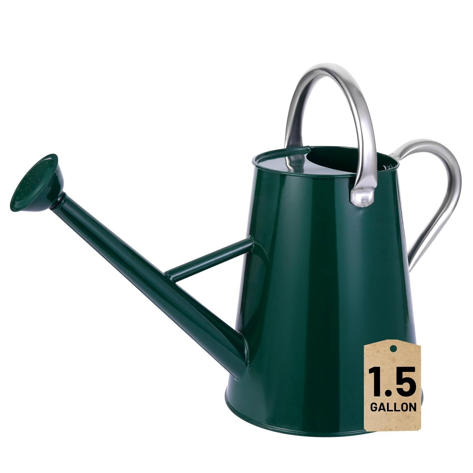 1.5 Gallon Watering Can for Outdoor Plants,Metal Plant Large Watering ...