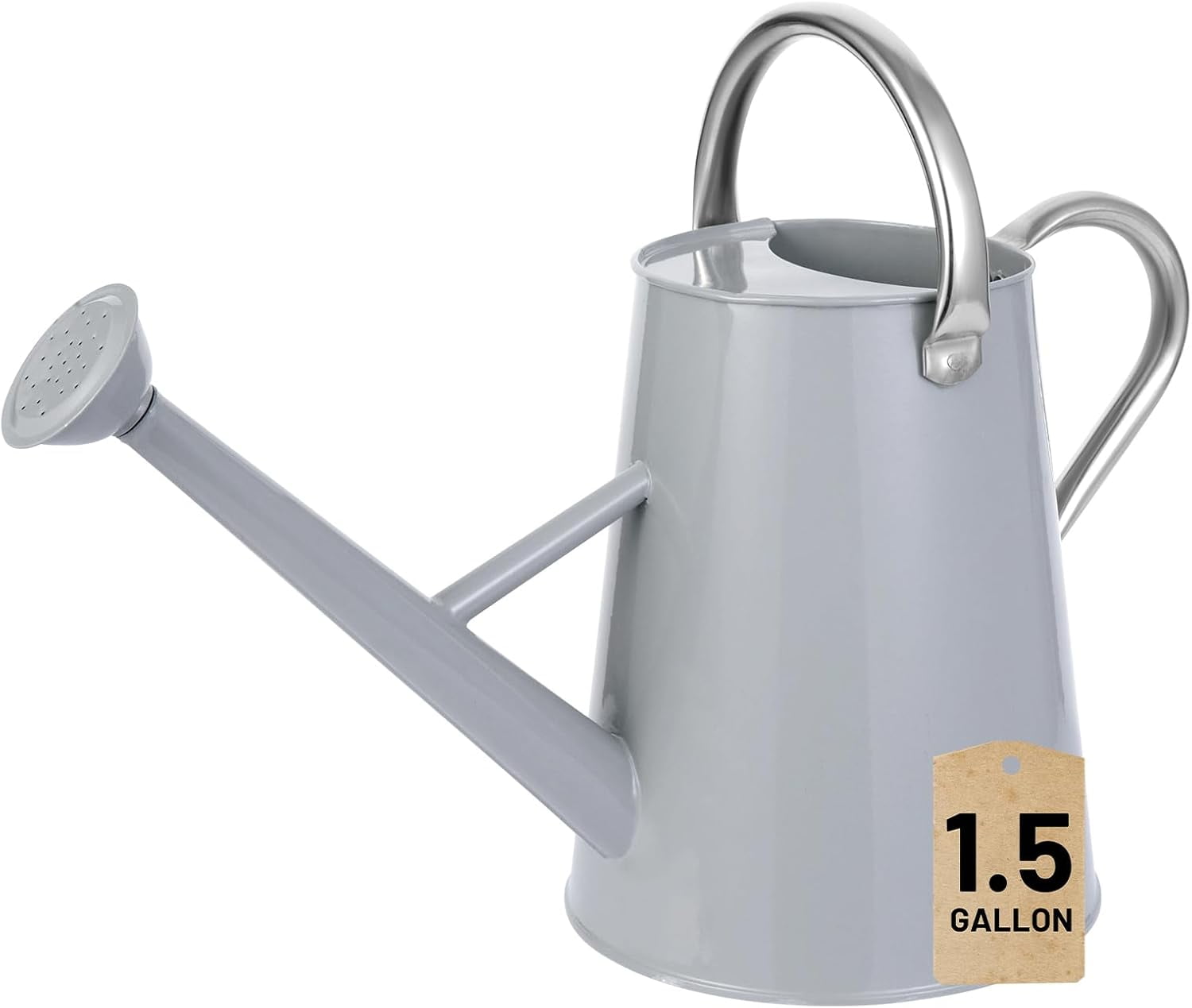 1.5 Gallon Watering Can for Outdoor Plants,Metal Plant Large Watering ...