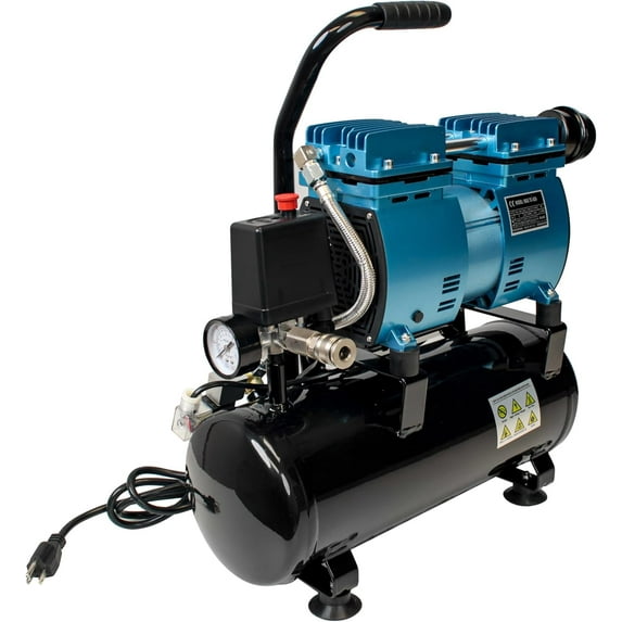 1/5 HP Cool Runner II Dual Fan Tank Air Compressor Kit Model TC-326T ...