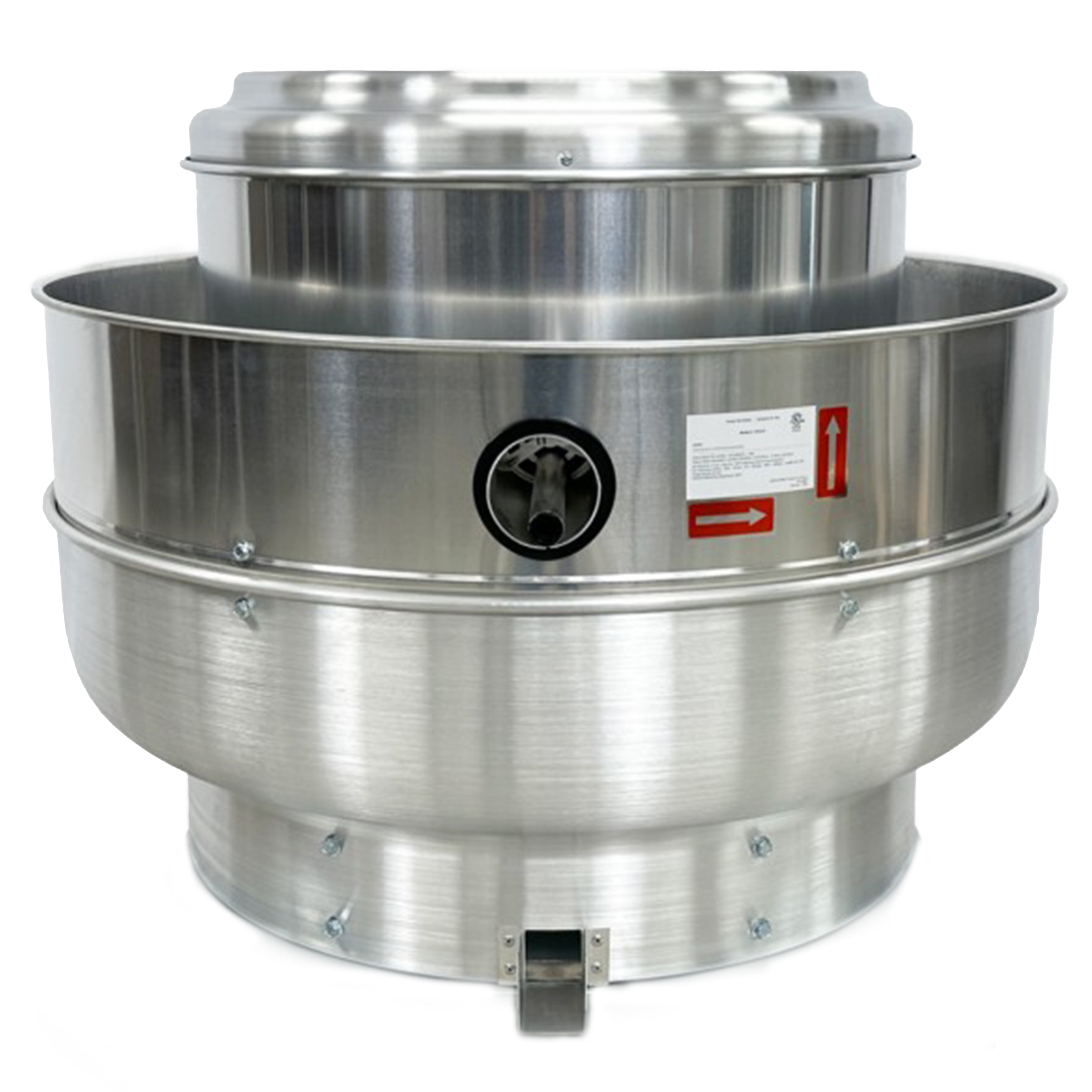 1.5 HP Restaurant Commercial Exhaust Fan in Stainless Steel 4000 to ...