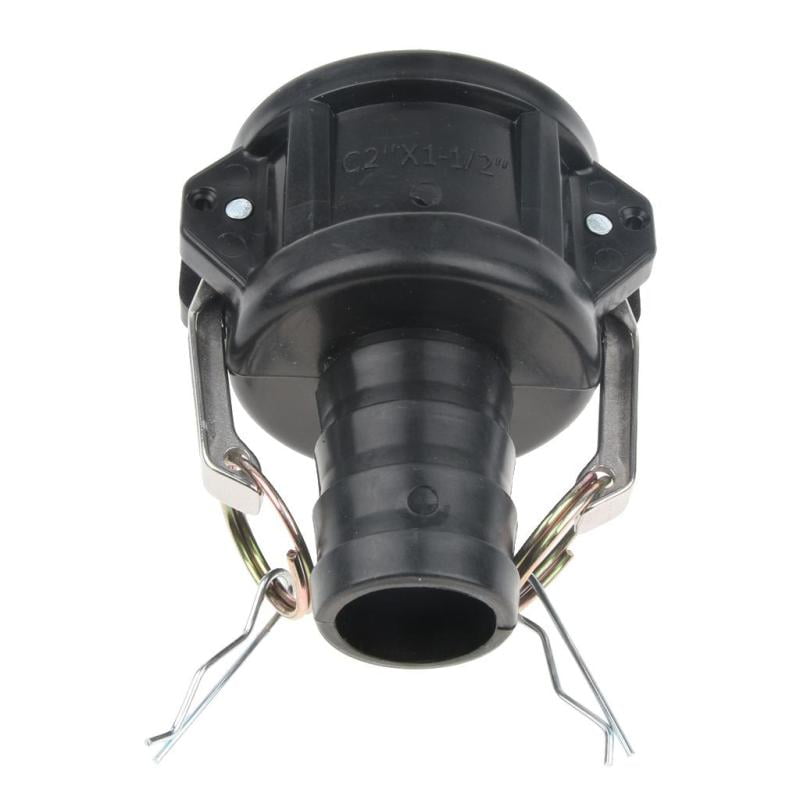 1.5" IBC Water Tote Tank Adapter Hose Cap Quick Connect - Walmart.com